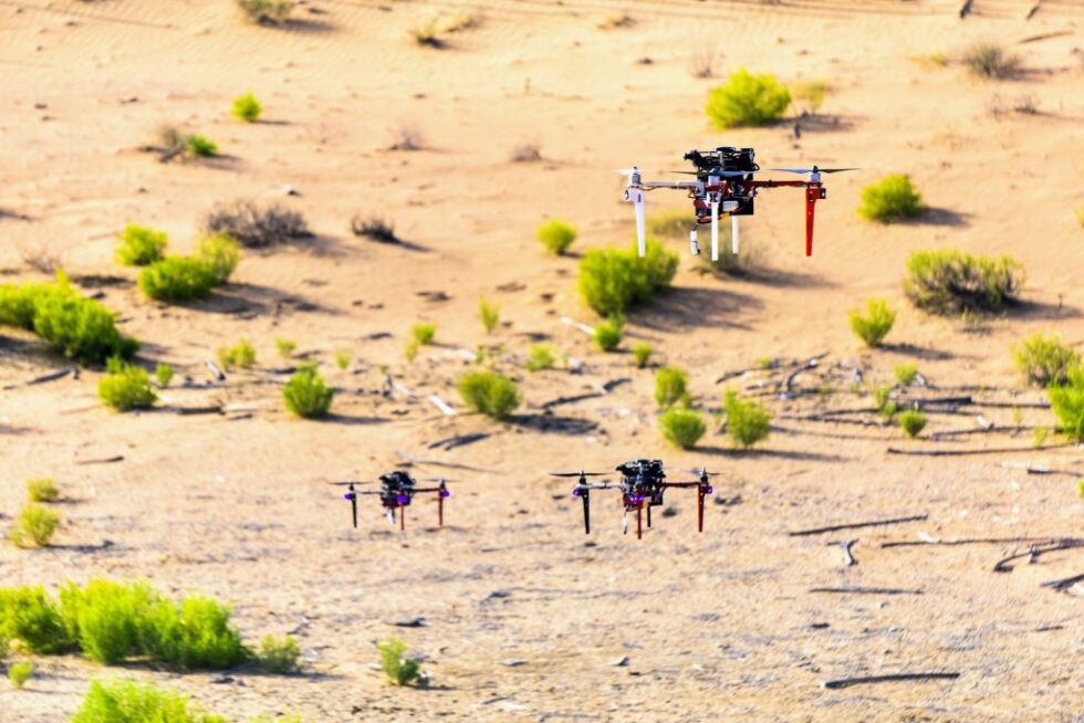 UAV Swarm for Desert Flight - Fly4Future UAV Swarm for Desert Flight - Fly4Future